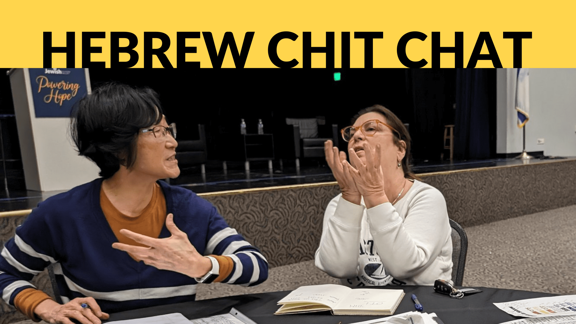 Hebrew Chit Chat-Beginners/Intermediate - Jewish Silicon Valley